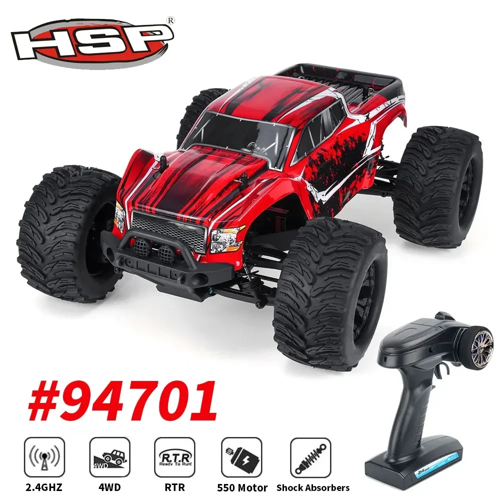 HSP 94701 1/10 4WD RC Car Remote Control Truck Monster RTR Electric Toy ...