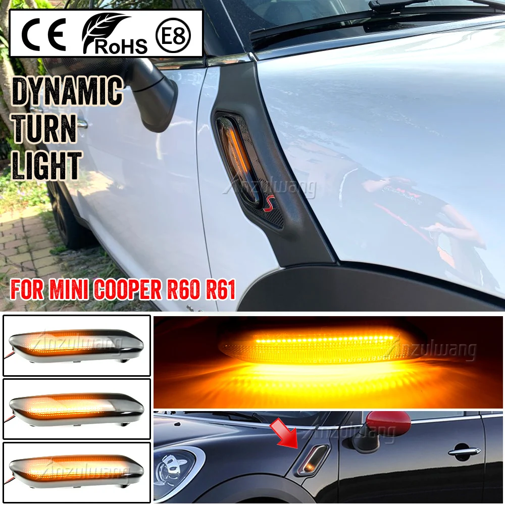 For-BMW-MINI-COOPER-R60-R61-COUNTRYMAN-PACEMAN-Dynamic-scroll-flashing ...