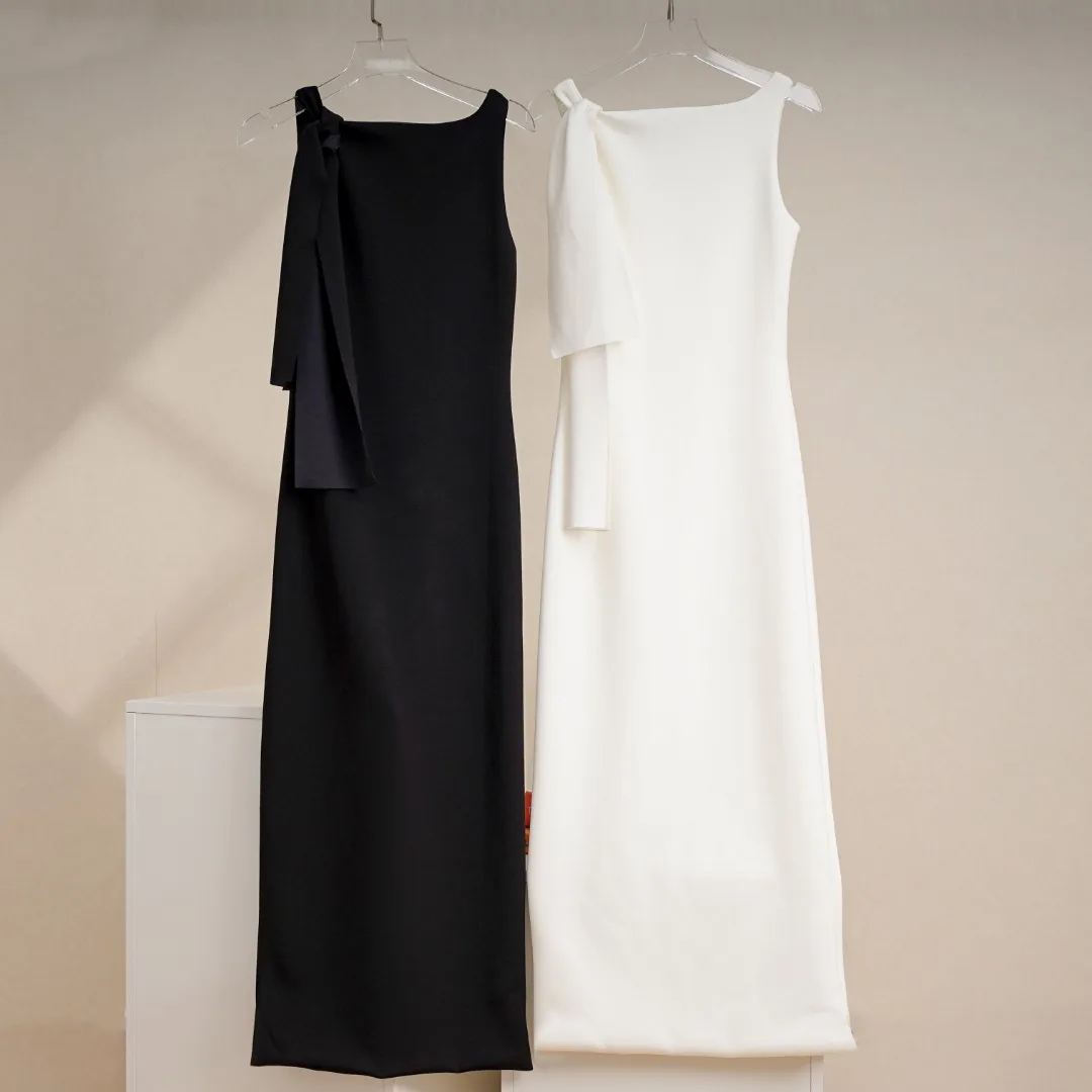 2024-new-women-s-fashion-sleeveless-crew-neck-streamer-holiday-long ...