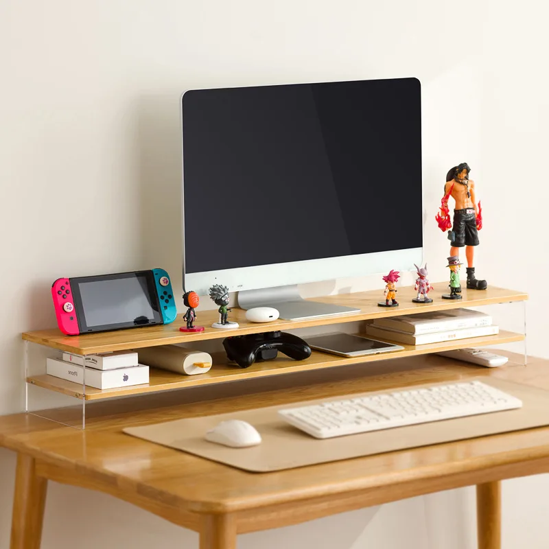 Premium-Desktop-Organizer-Computer-Riser-Monitor-Stand-Desk-Shelf-for ...