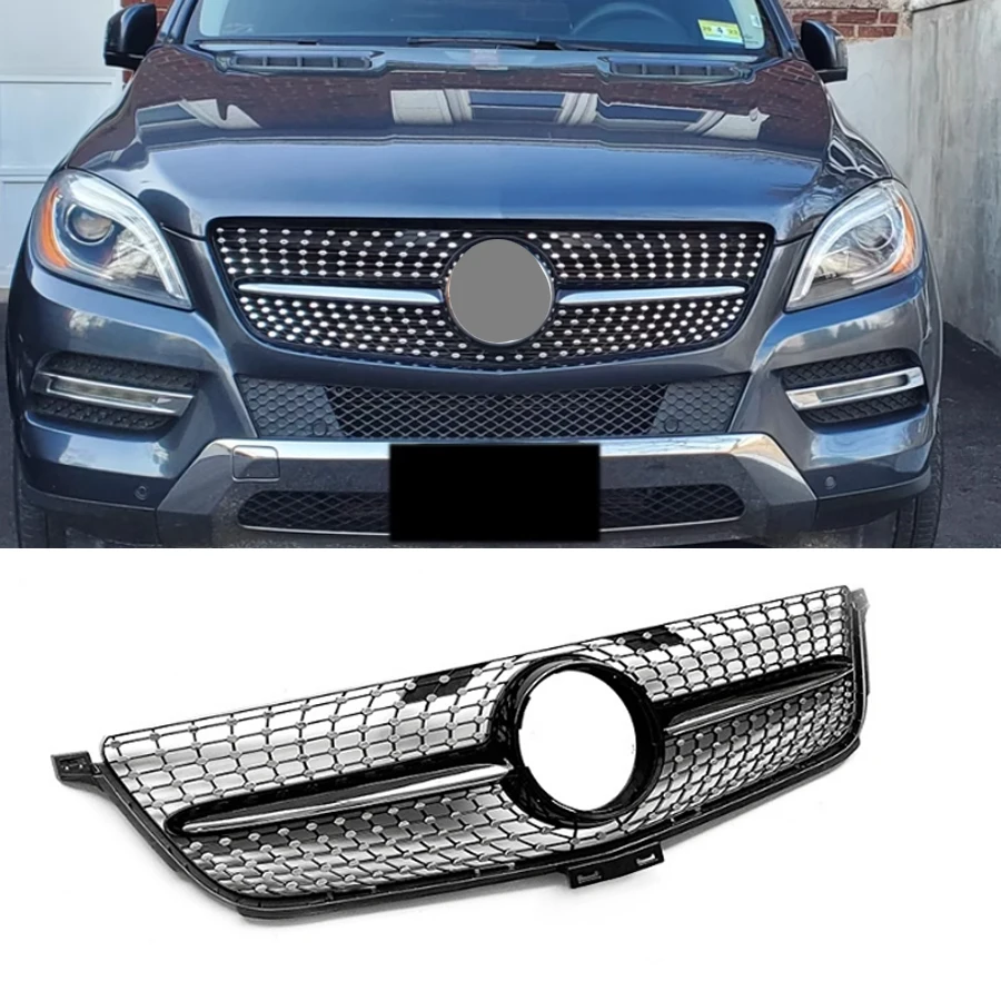 Car-Front-Grille-Facelift-Grilles-Mesh-Grill-For-Mercedes-Benz-ML-Class ...
