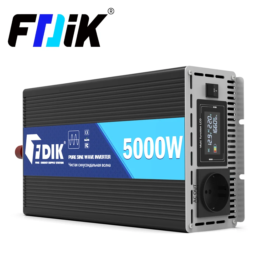 FDIK Inverter 5000W Pure Sine Wave Inverter ; 12V and 24V are not ...