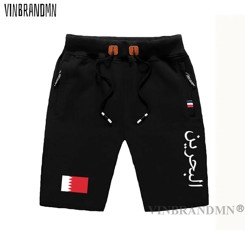 Bahrain mens shorts beach man men's board shorts flag workout zipper ...