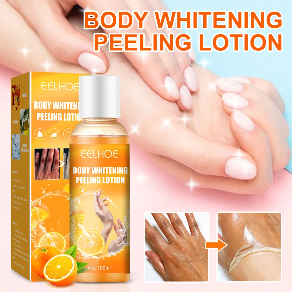 immediate Whitening Peel Peeling Gel Skin Peeling Mask Fnger Knee ...
