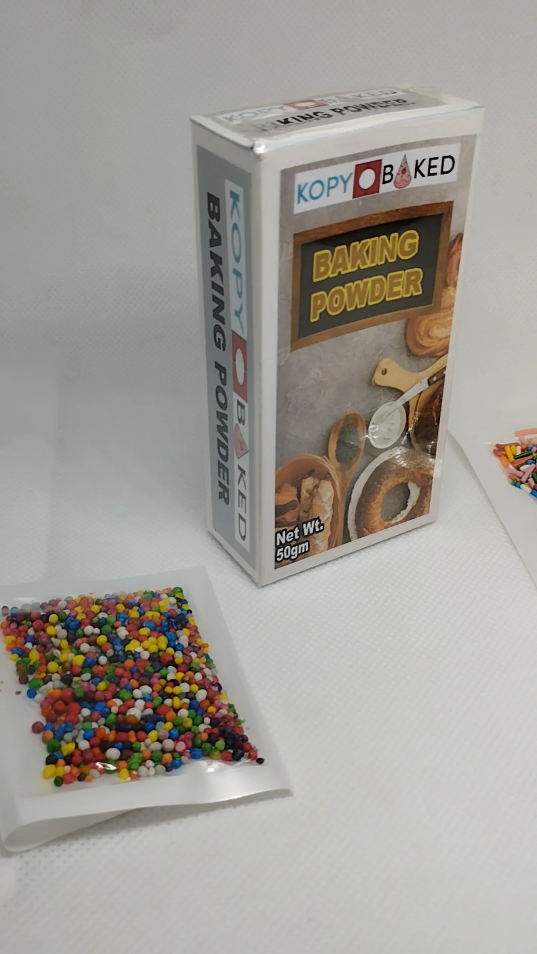 Baking Powder 50 gm. best Quality use for multiple purposes like Cakes ...