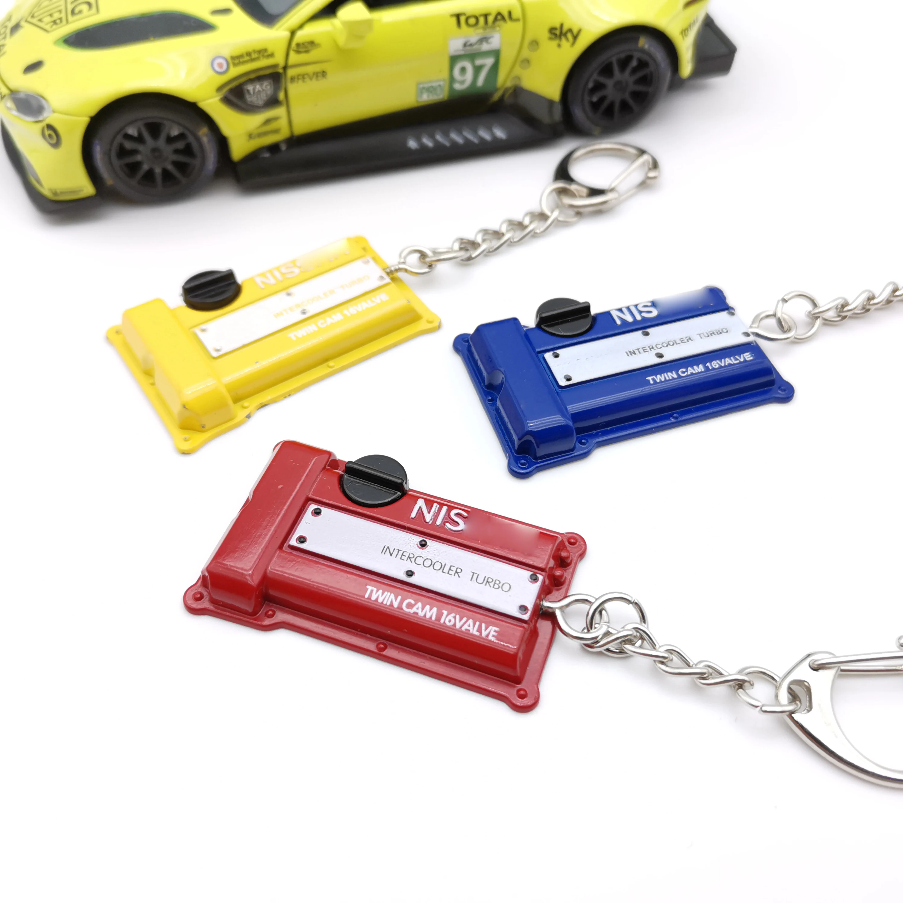 Car-Engine-Cover-Keychain-Metal-Key-Chain-Hood-Cover-Keyring-For-Nissan ...