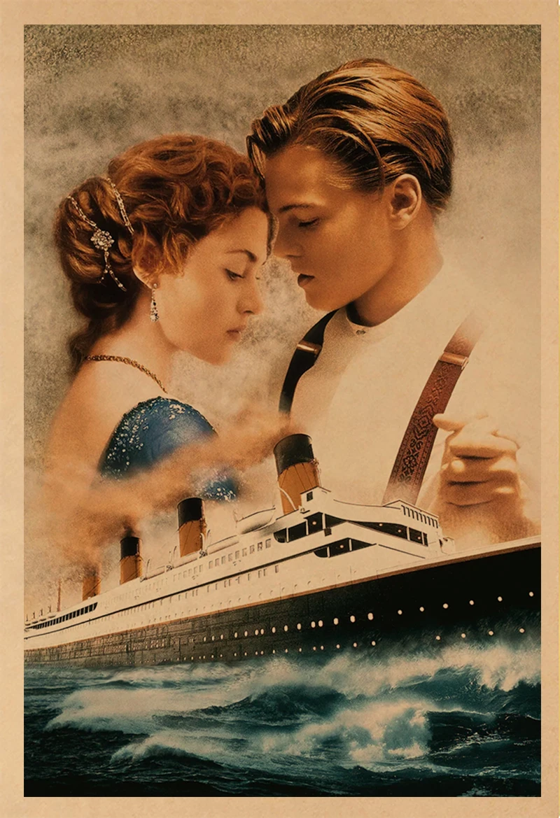 Classic Romance Movie Poster