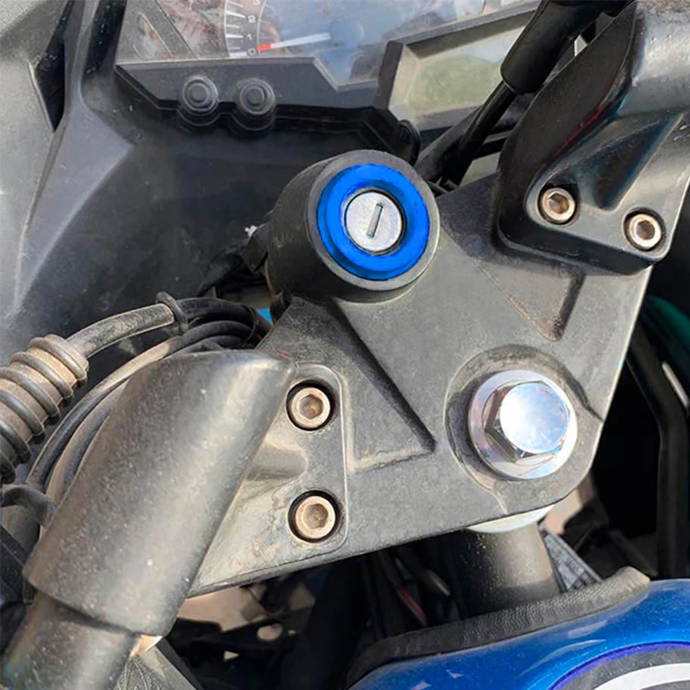 Motorcycle-Ignition-Starter-Lock-Ring-Key-hole-ring-Cover-Keyhole-cover ...
