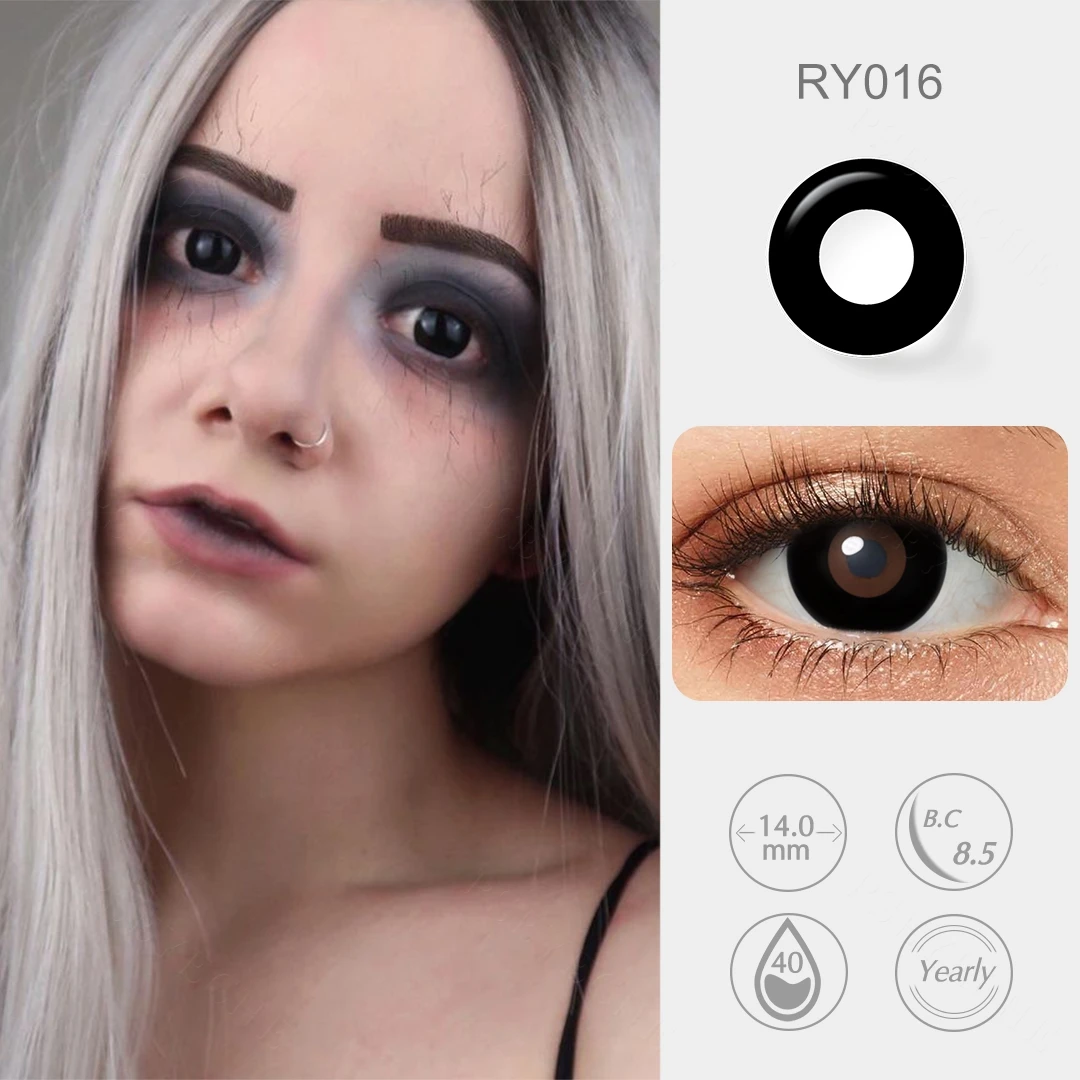 Whiteout Sclera Contacts