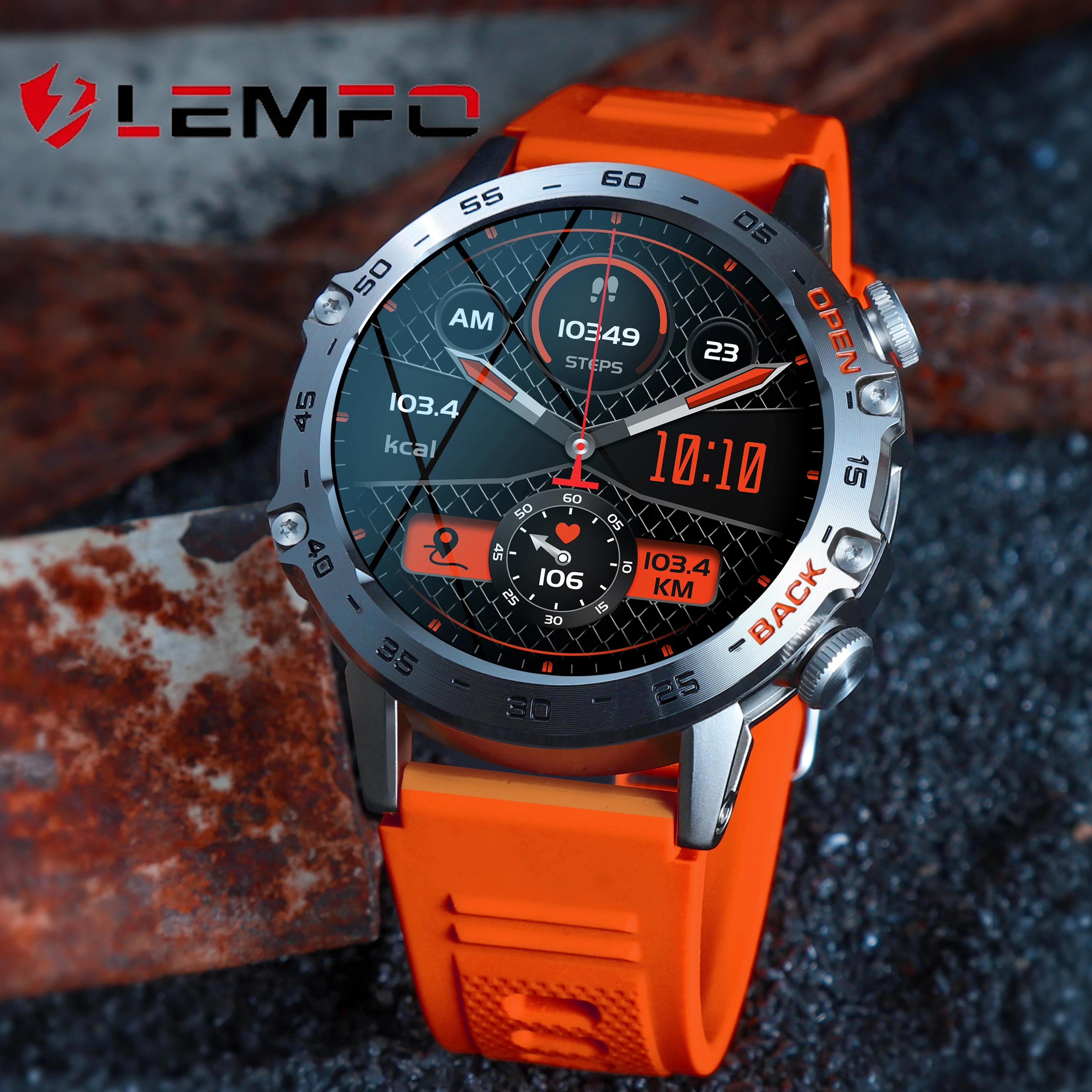 LEMFO-Smart-Watch-Men-400mAh-1-39-Inch-BT-5-0-Sports-Watches-Bluetooth ...