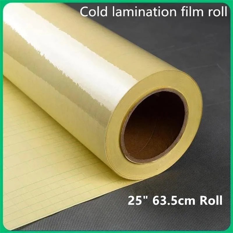 25-50m-Glossy-cold-lamination-film-Matte-Surface-decorating-lamination ...