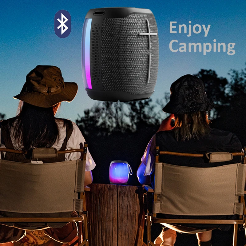 Amplified Subwoofer Bluetooth Speaker Waterproof Protable Music ...