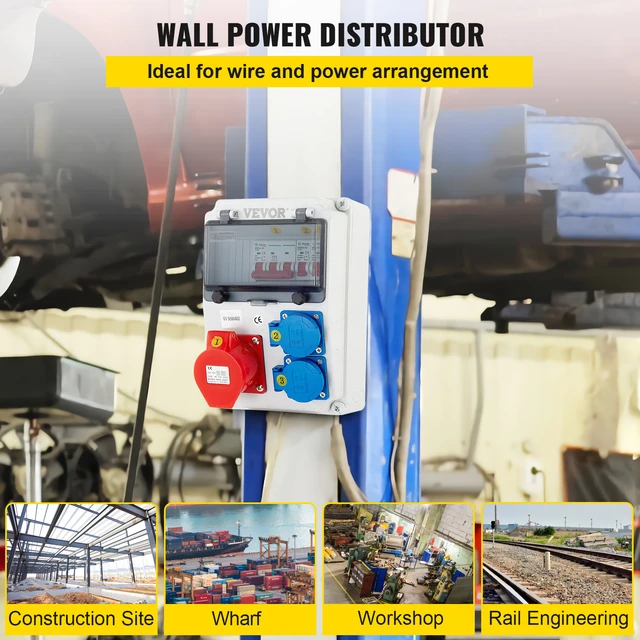Job Site Power Distribution Box
