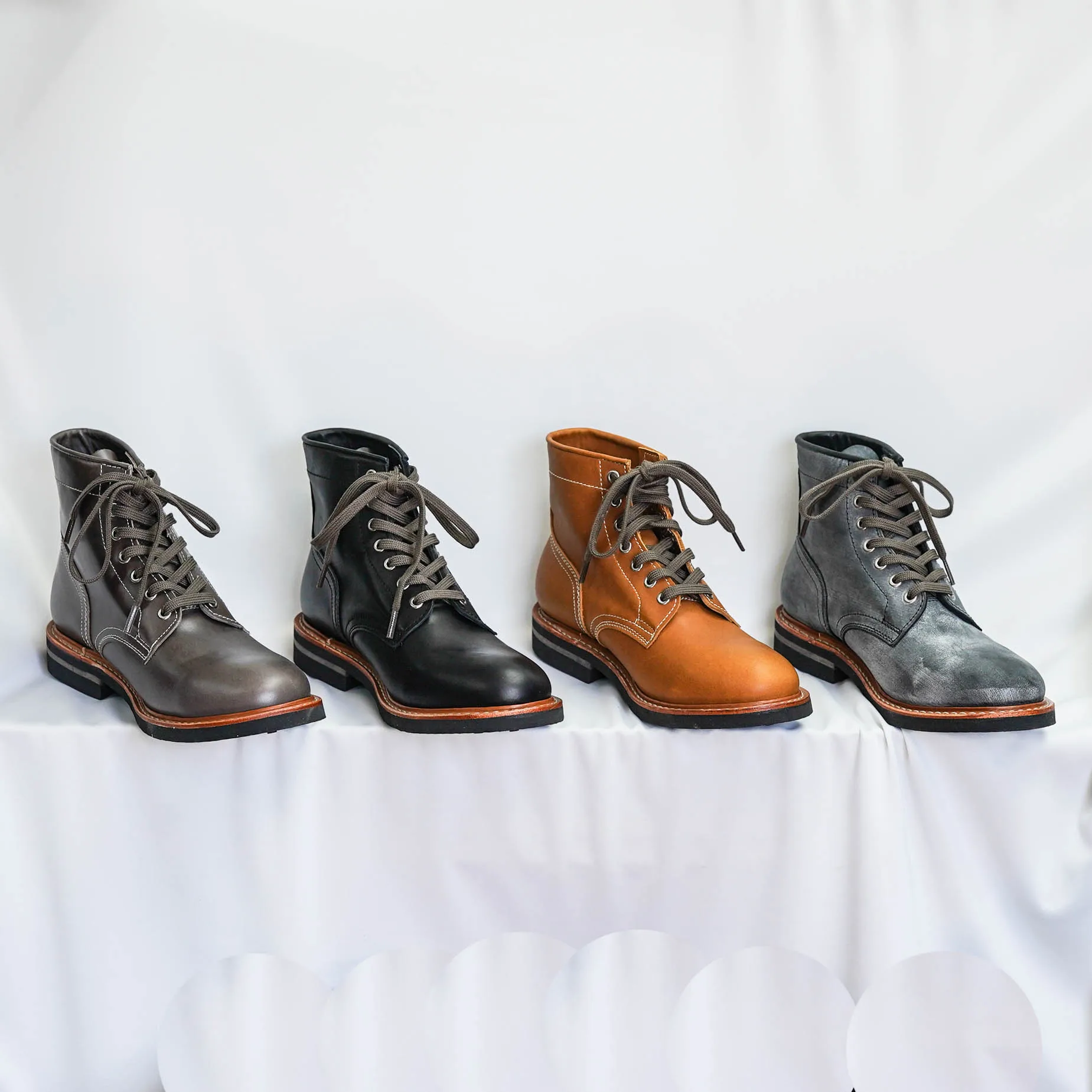 Durable Goodyear-welted Stitchdown Rugged Style Work Boots Heritage ...