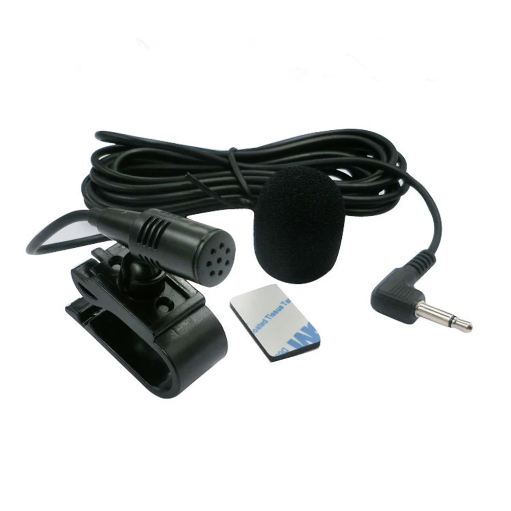 Car Noise Cancelling 3.5mm External Microphone For Kenwood Alpine Sony ...