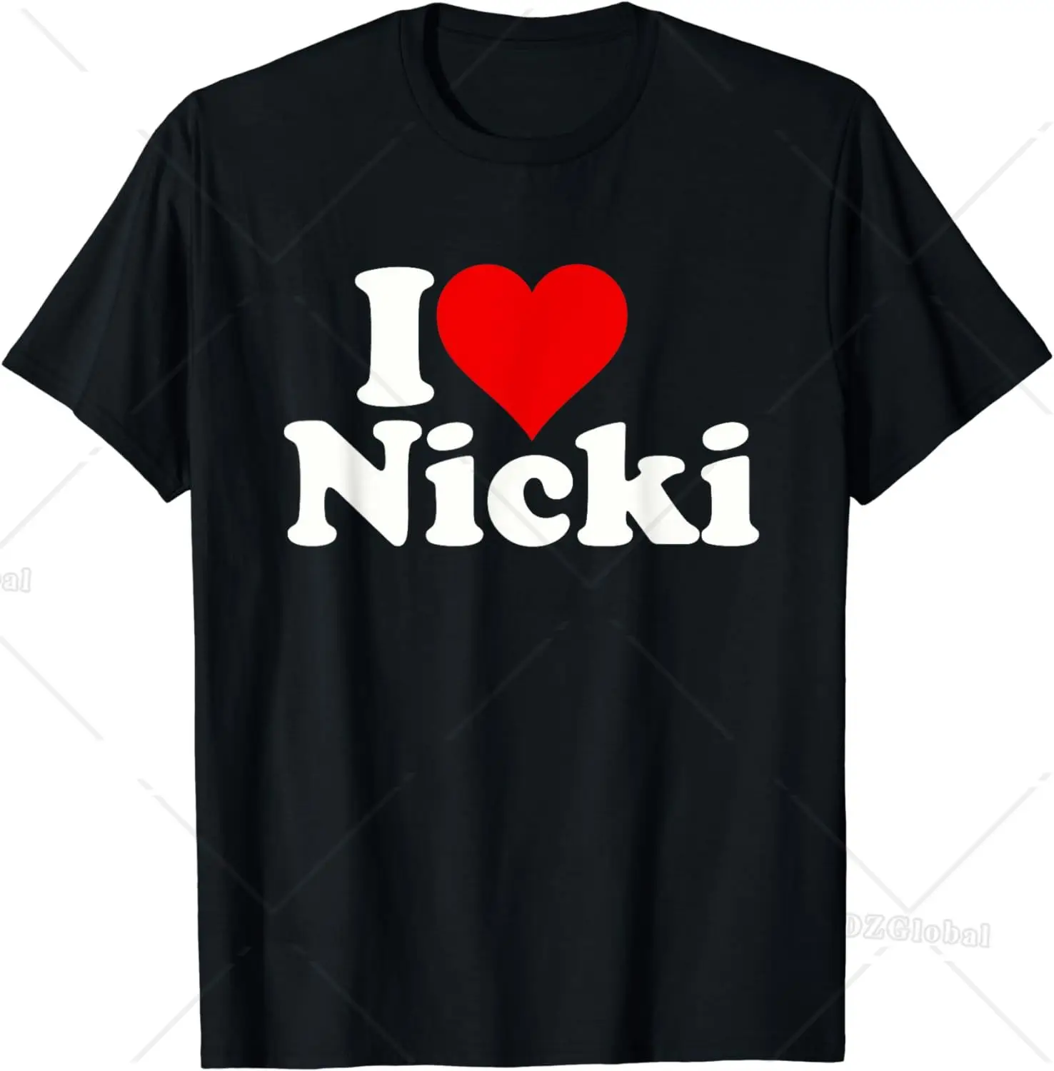 I-LOVE-HEART-NICKI-T-Shirt-Vintage-Clothes-Graphic-T-Shirts-Tops-Shirts ...