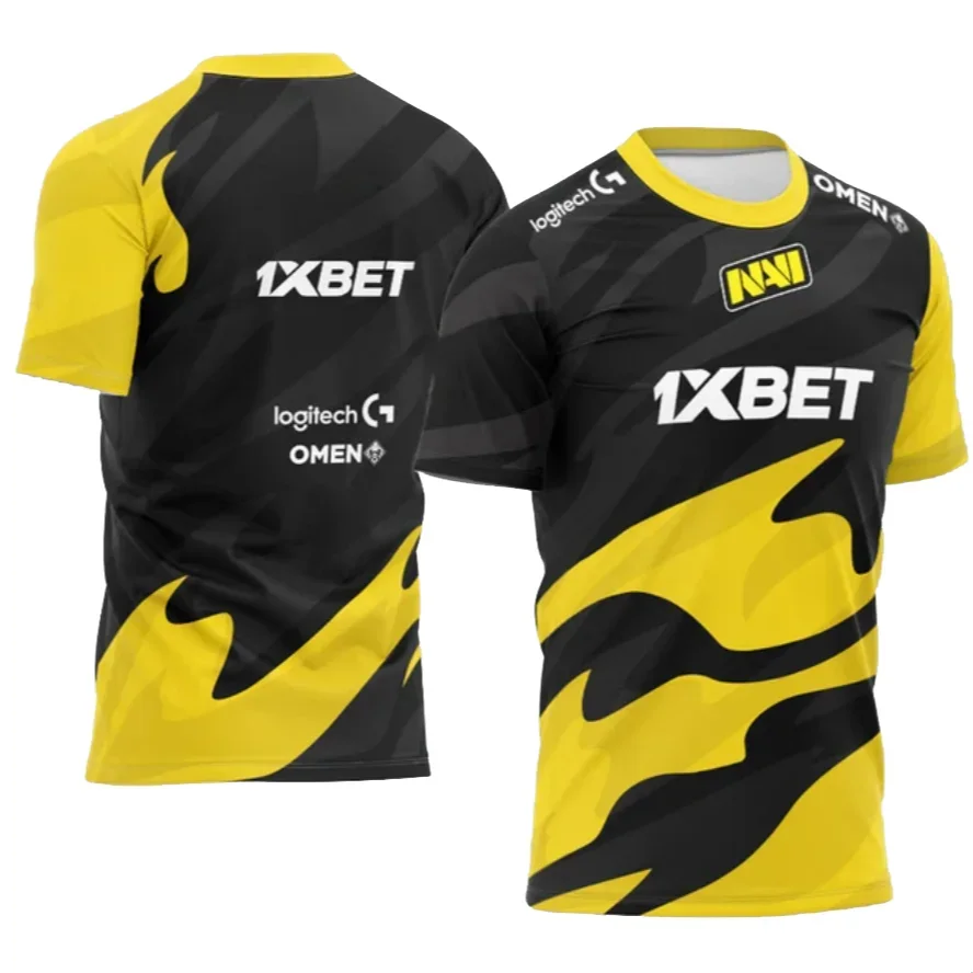 New Esports Navi Game Team Uniform Men T-shirt CSGO Games Pro Player ...