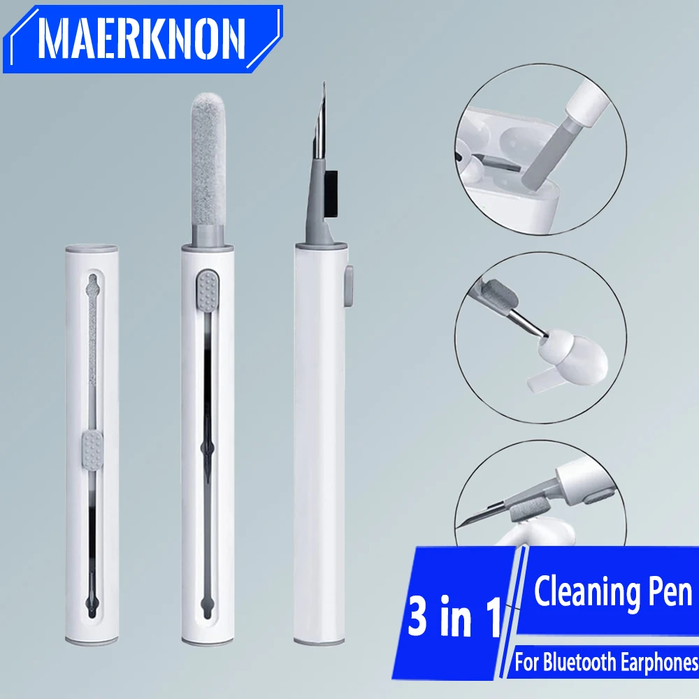 Cleaner-Kit-Bluetooth-Earphones-Cleaning-Pen-Wireless-Earbud-Cleaning ...