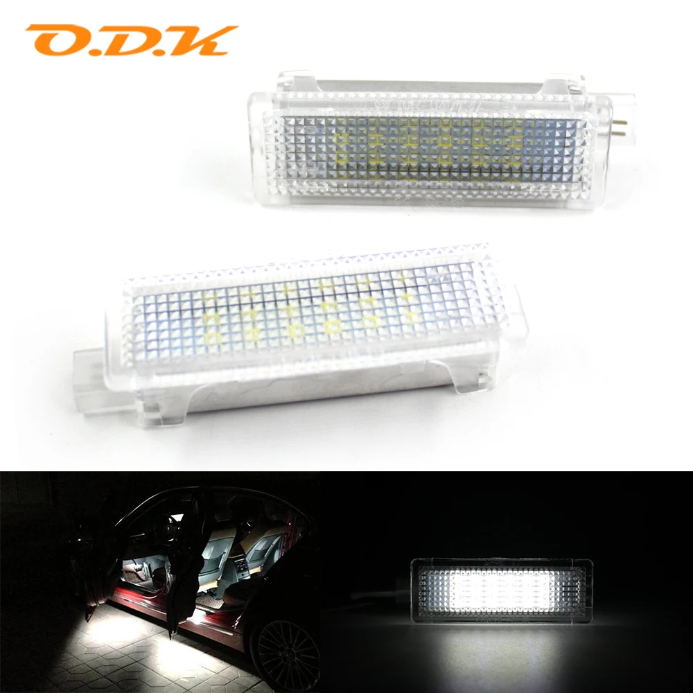 2pcs Led Footwell Under Door Courtesy Interior Light Luggage Lamp For ...