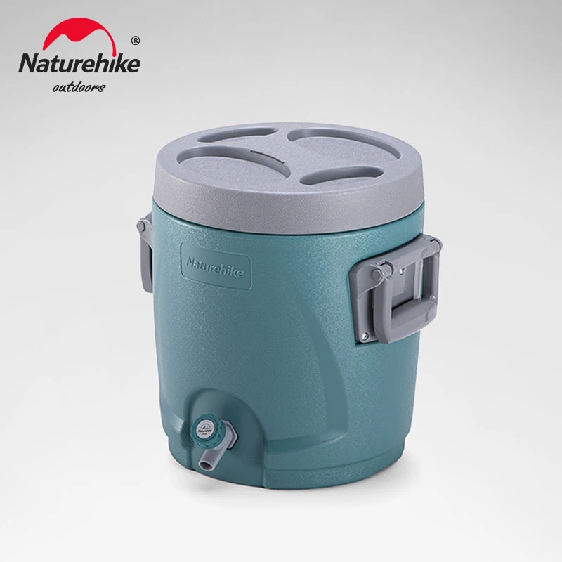 Naturehike Ice Bucket Cooler Box Insulation Water Barrel With Tap Juice ...