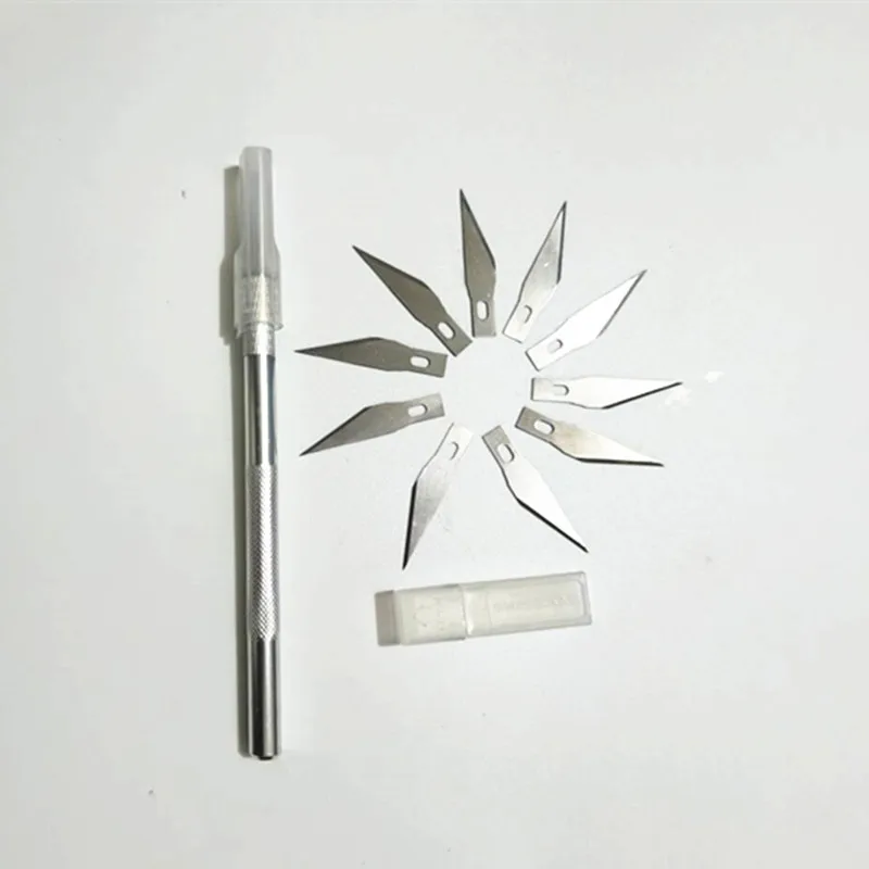 Malathorne-Table-Tennis-Rubber-Cutter-Knife-Aluminium-Alloy-Handle-and ...