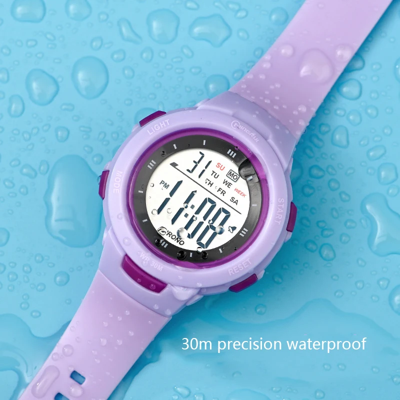 Kids-Sports-Watches-Fashion-Luminous-Waterproof-Alarm-Clock-Smart ...