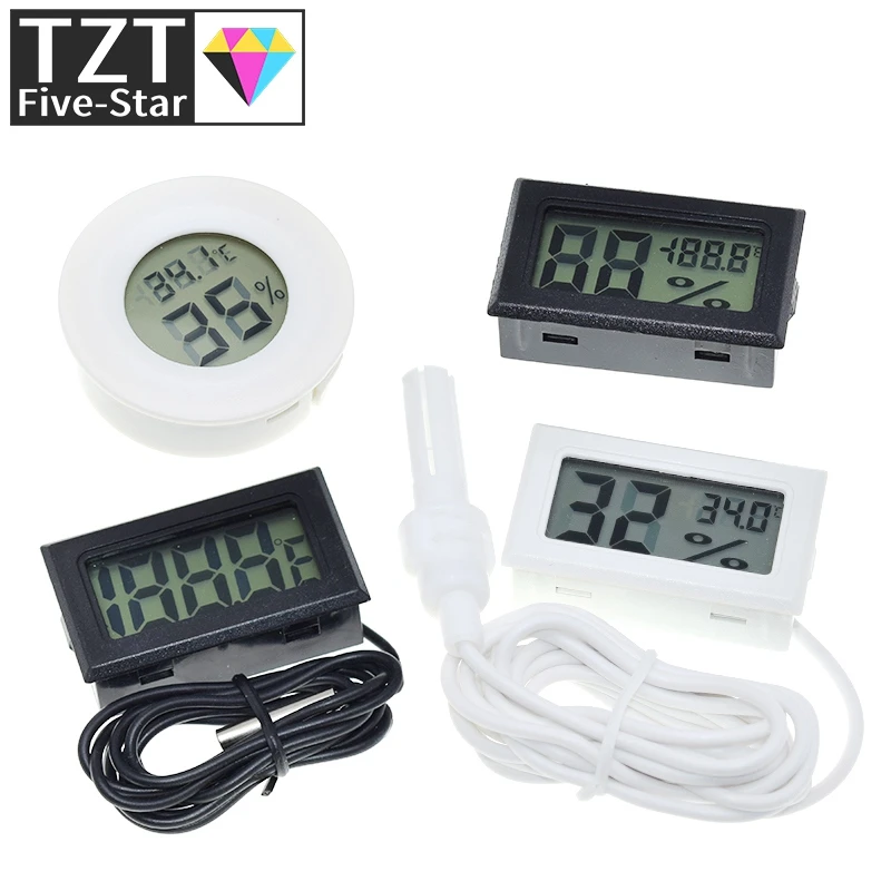 Mini Lcd Digital Thermometer Hygrometer Temperature Indoor Convenient ...