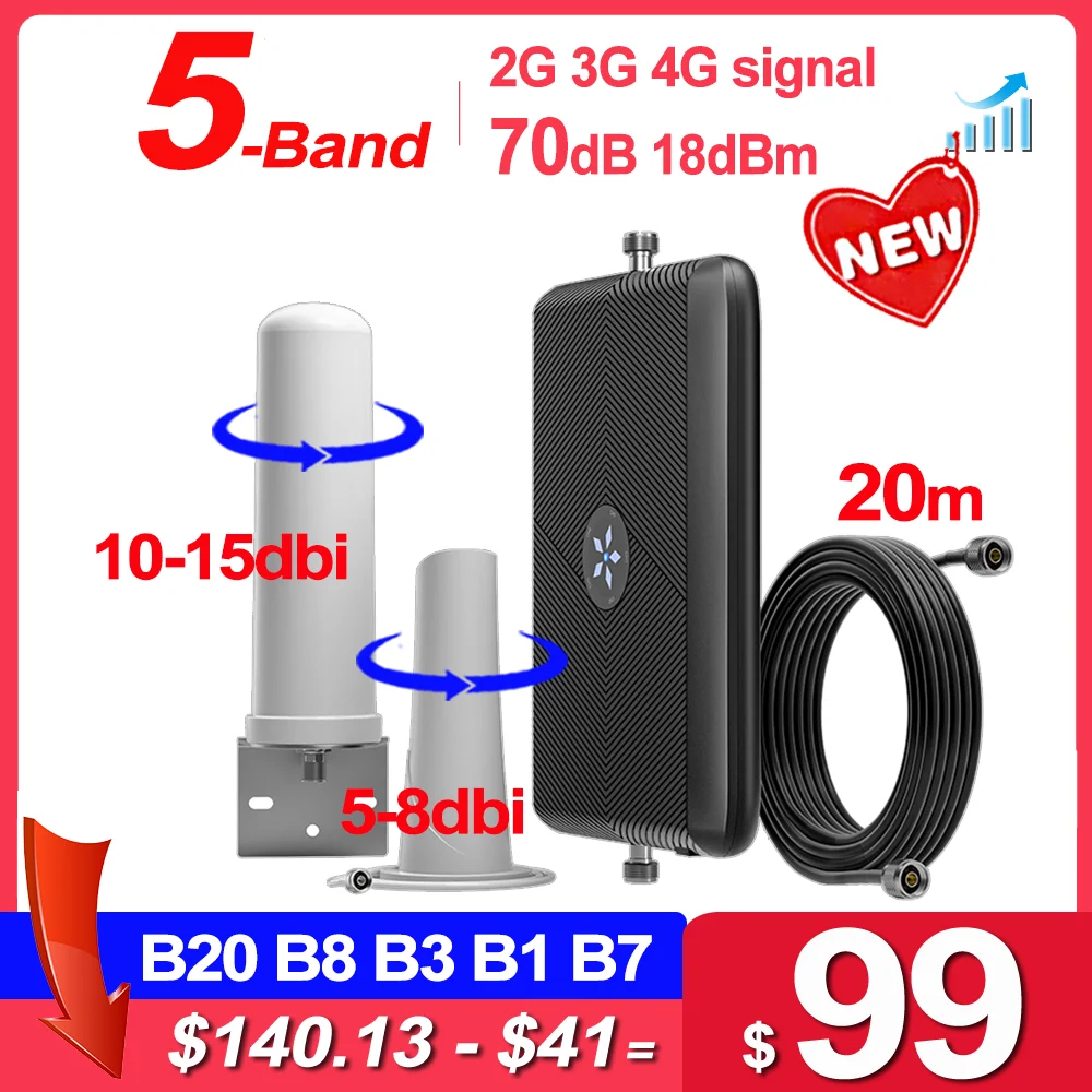NEW-Cellular-Amplifier-GSM-Repeater-Cellphone-Signal-Booster-800-900 ...