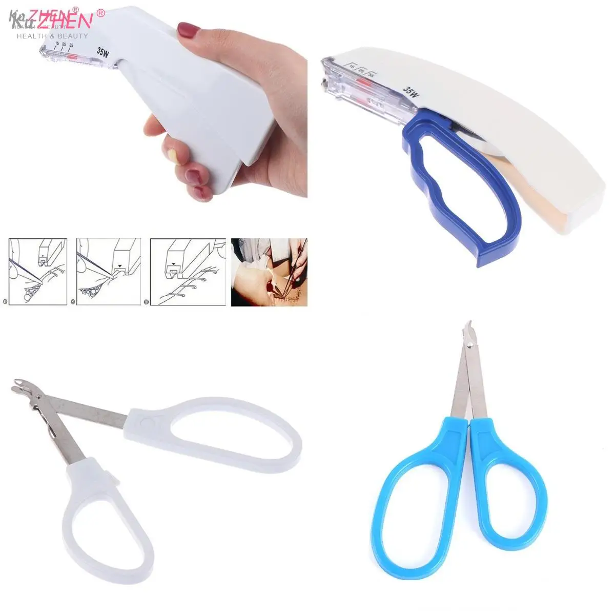 1XSuture-Stapler-Needle-Remover-Medical-Skin-Stapler-Suture-Stapler ...