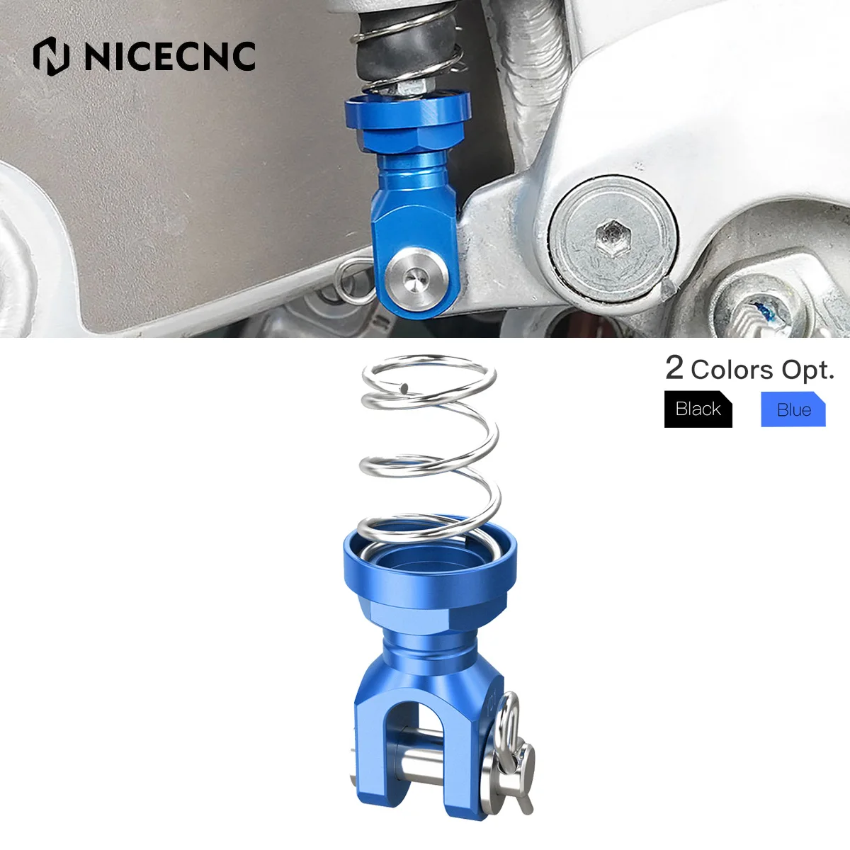 NiceCNC Motorcycle Rear Brake Return Spring Kit for Yamaha YZ 125 250 ...