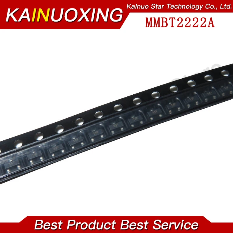 100pcs MMBT2222A MMBT2222 2N2222 SOT-23 1P SMD Transistores de uso ...