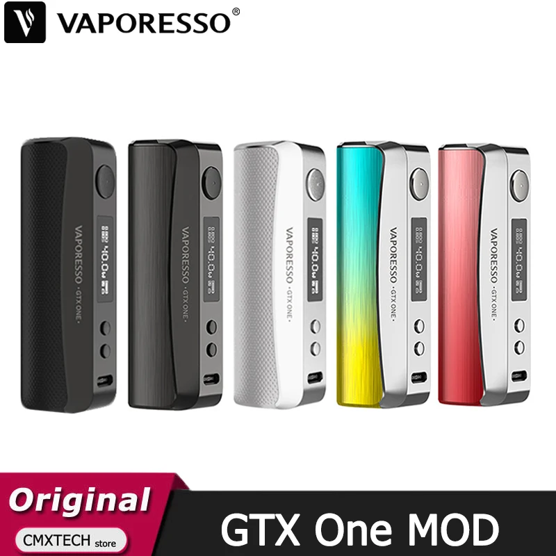 Original Vaporesso GTX ONE Mod 40W 2000mah Battery Box MOD Vape VW OLED ...