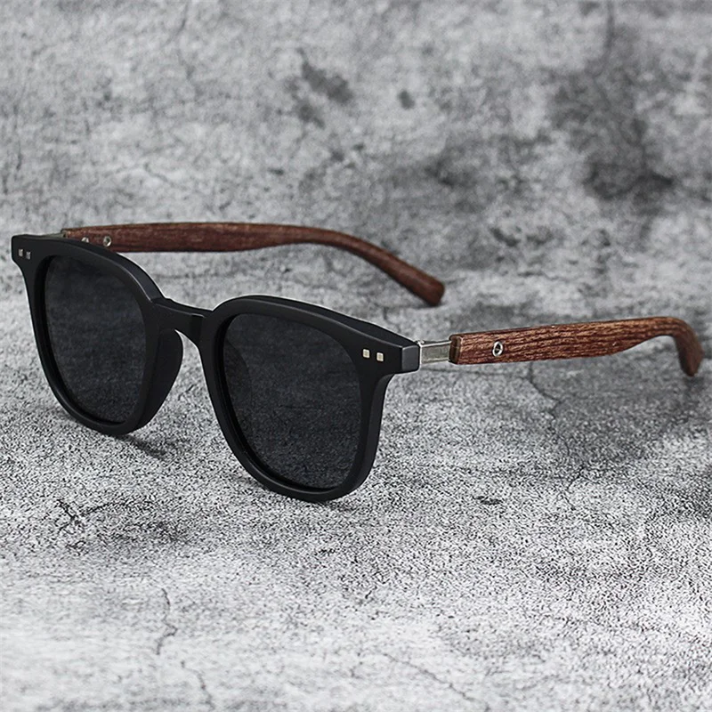 Gafas-De-Sol-cl-sicas-con-patas-De-grano-De-madera-para-hombre-y-mujer ...