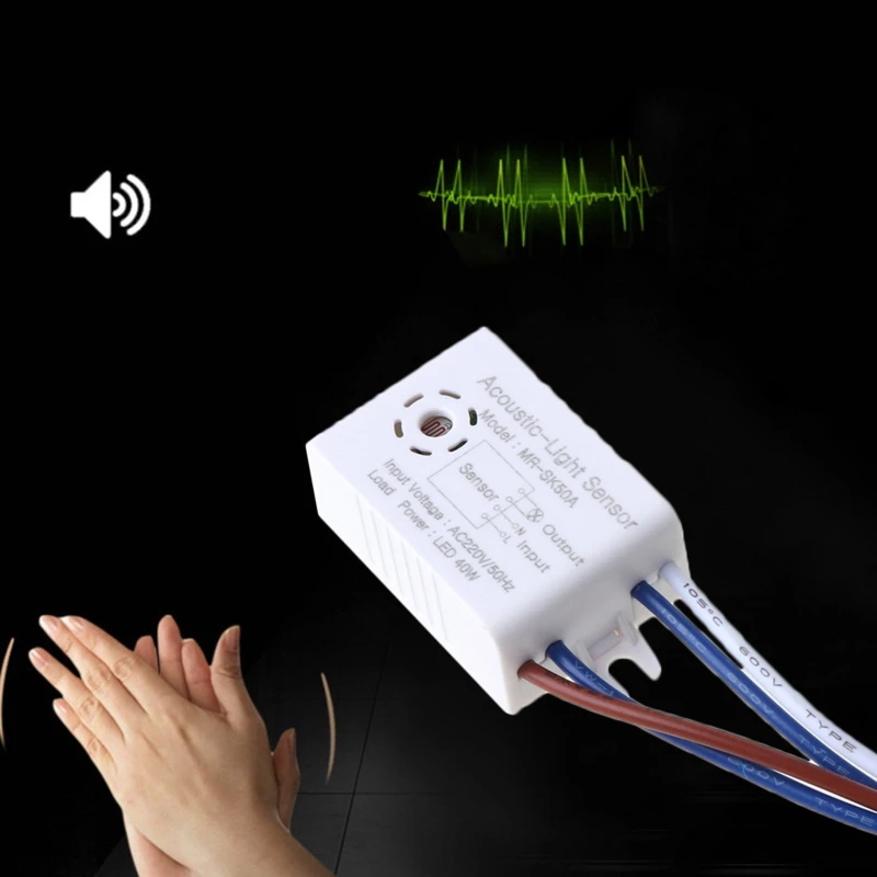 Indoor-Intelligent-Auto-On-Off-Lights-Switch-220V-Acoustic-Voice-Sensor ...
