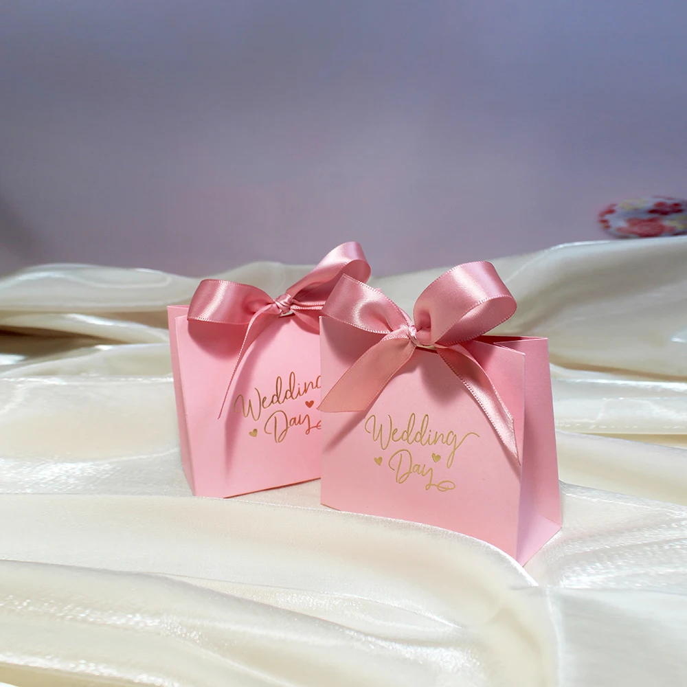 20-50-100pcs-Pink-wedding-Gift-Box-Creative-Ribbon-Candy-Box-Party ...