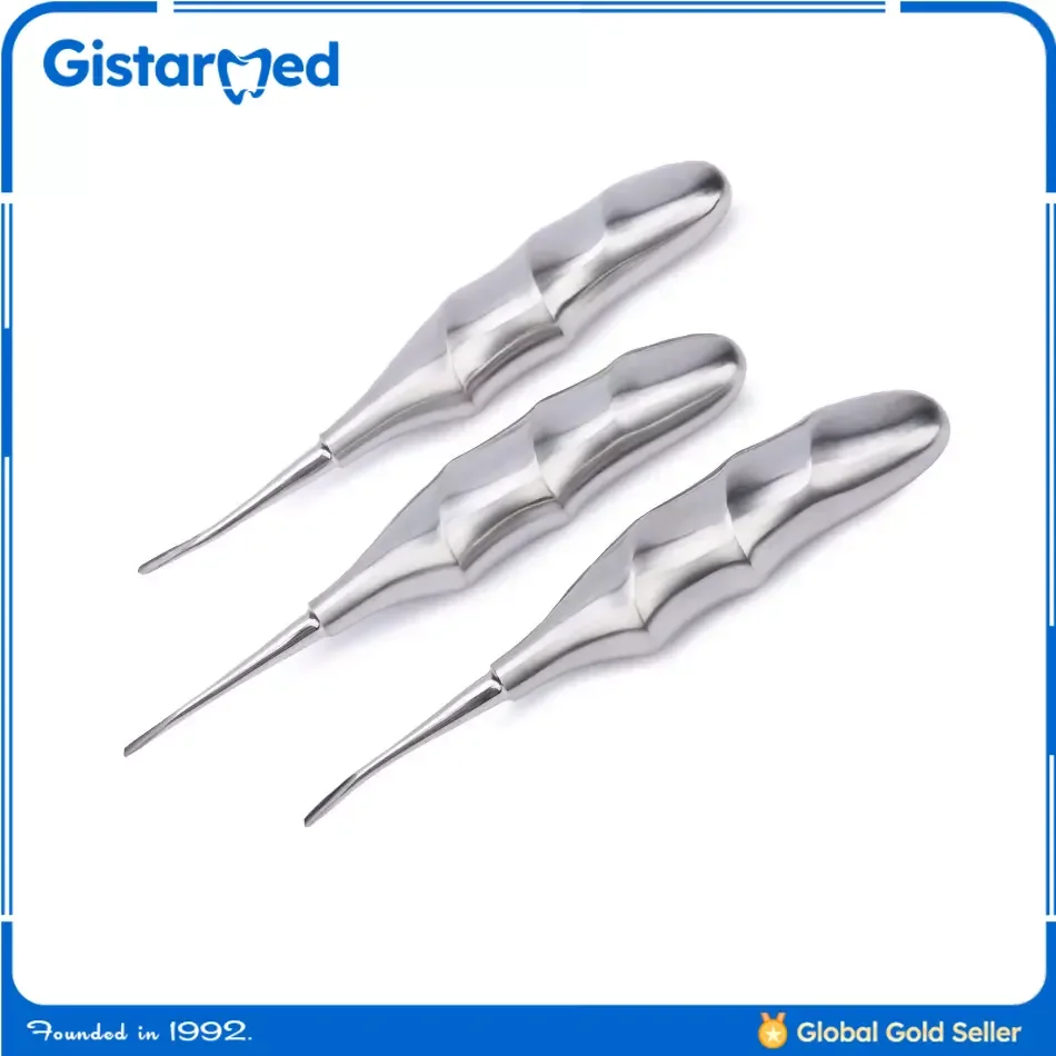 GISTAR-Dental-Stump-Apex-Root-Elevator-Stright-Curved-Root-Root-Lifter ...