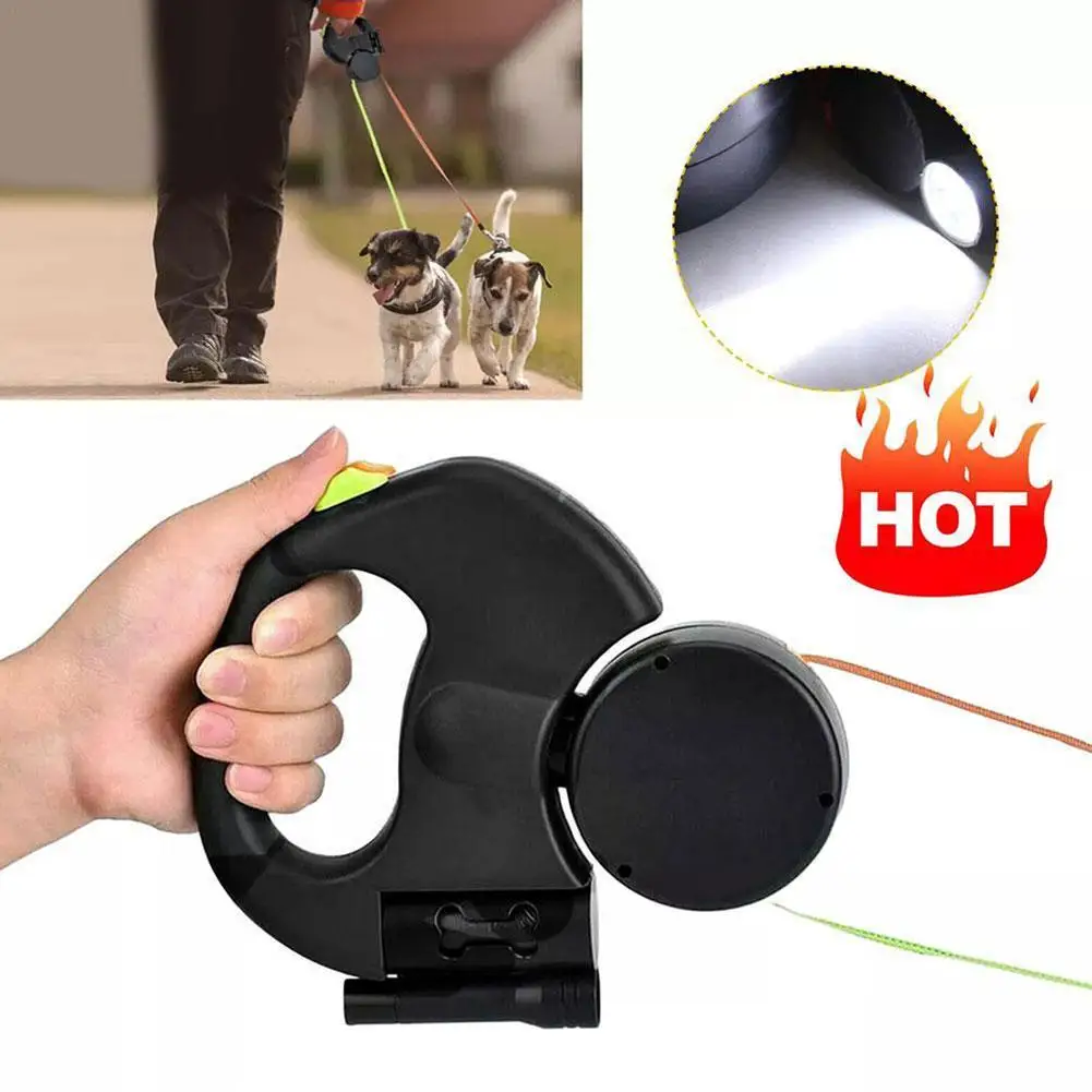 2-In-1-Double-Head-Automatically-Retractable-Pet-Leash-With-Lighting ...