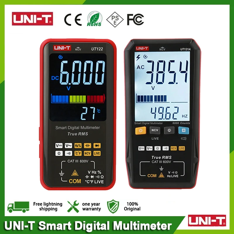 UNI-T-UT121-UT122-Multim-tre-num-rique-professionnel-intelligent-Mode-d ...