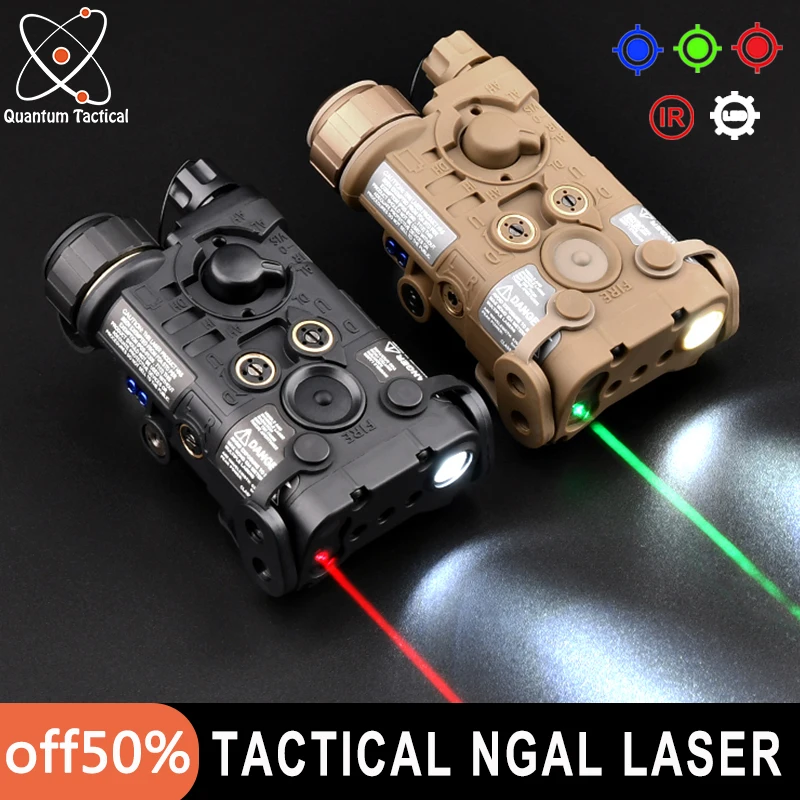 NEW-Version-Tactical-NGAL-PEQ-Laser-Red-Green-IR-Sight-Strobe-Airsoft ...