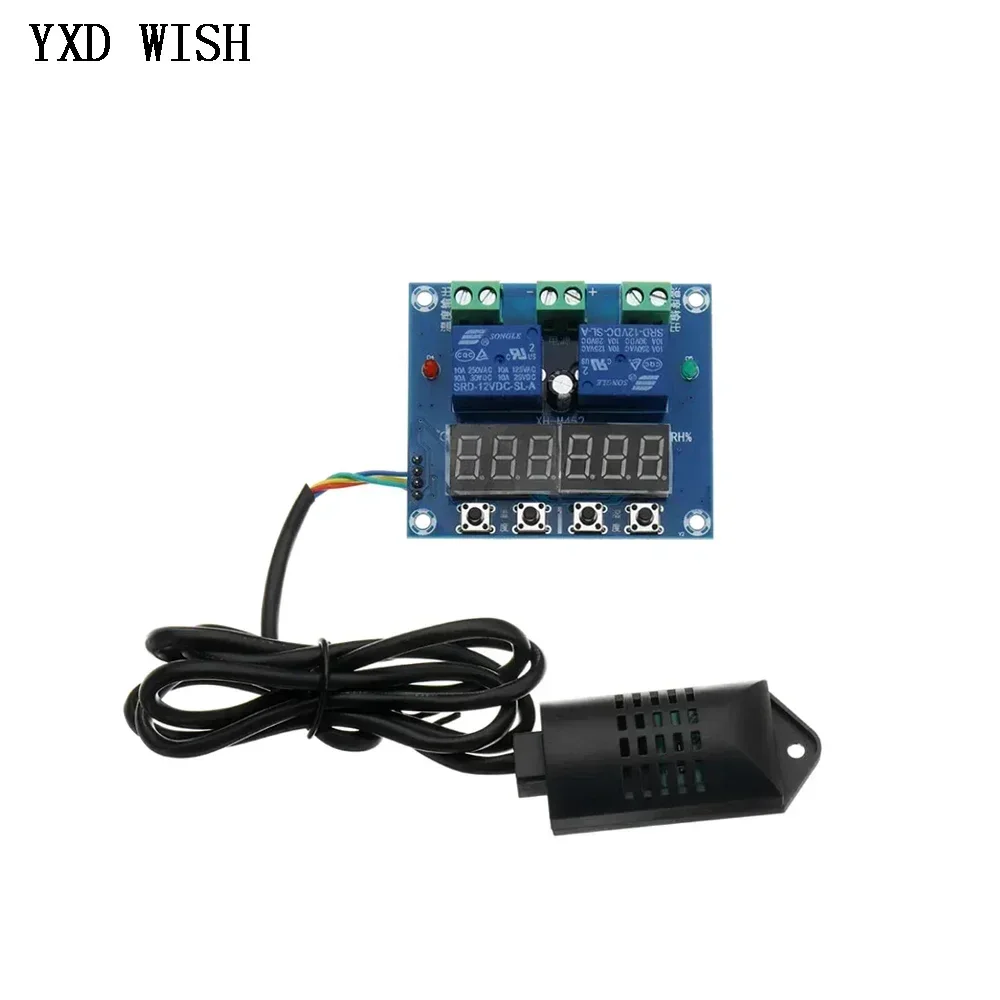XH-M452-LED-Digital-Humiture-Thermostat-Humidistat-DC-12V-Home ...