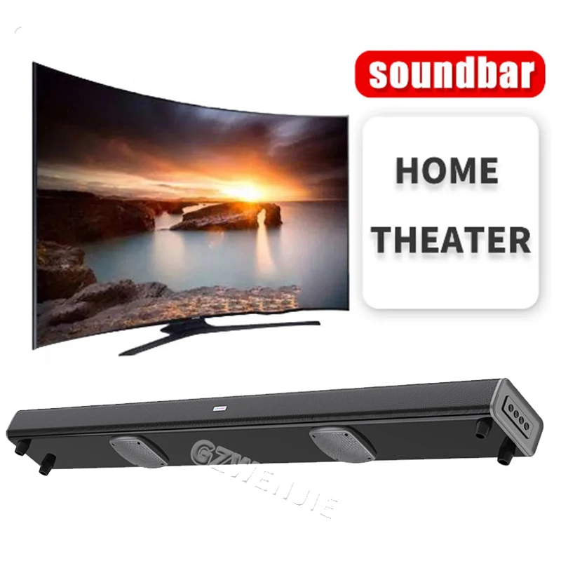 Soundbar-Bluetooth-de-Home-Theater-com-Subwoofer-Duplo-Parede-Echo ...