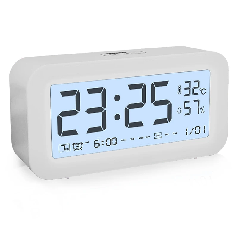 Digital-Alarm-Clock-Smart-Touch-Control-Brightness-Volume-Adjustable ...