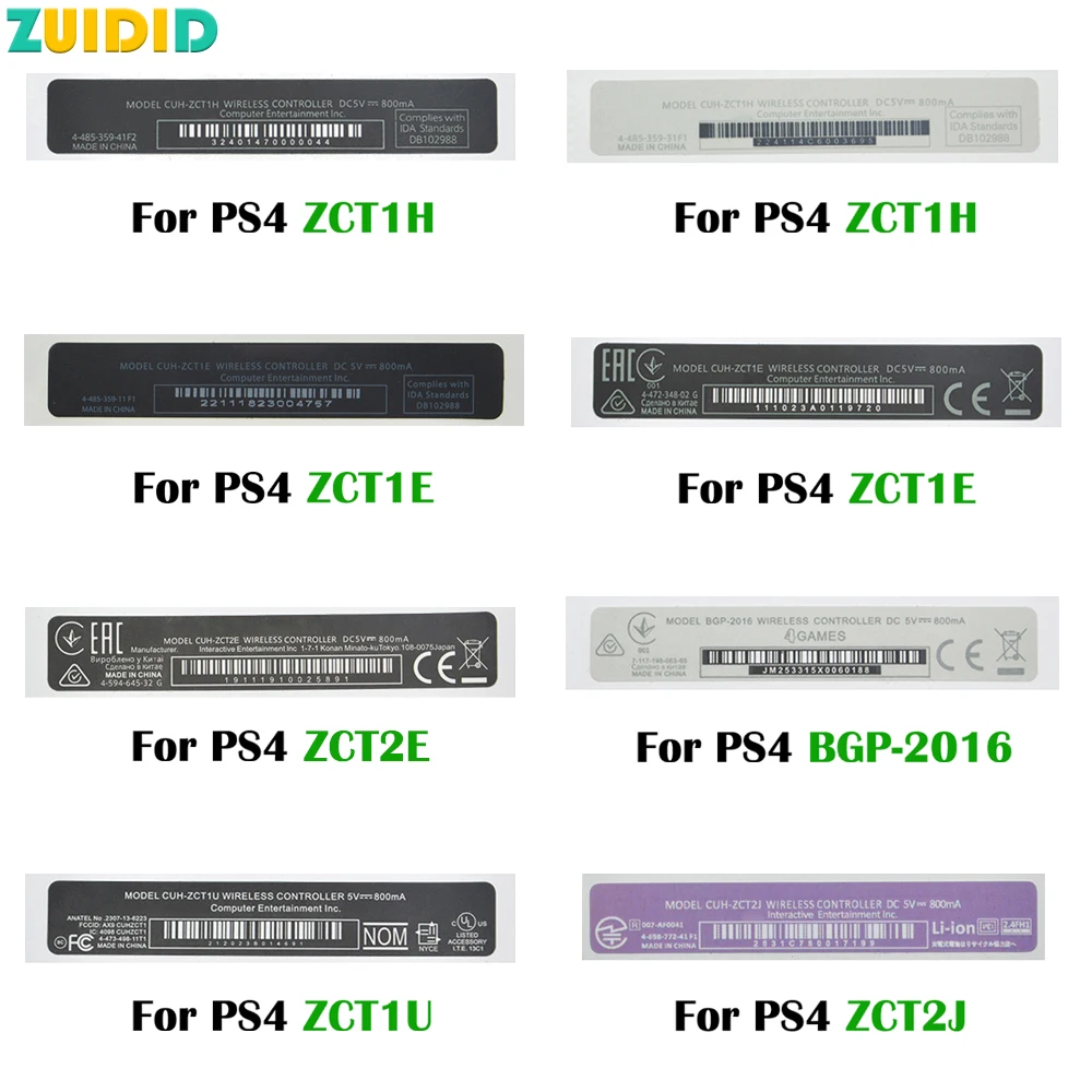 Ps4 Controller Sticker Back Shell | Controller Ps4 Housing White - 1pcs ...