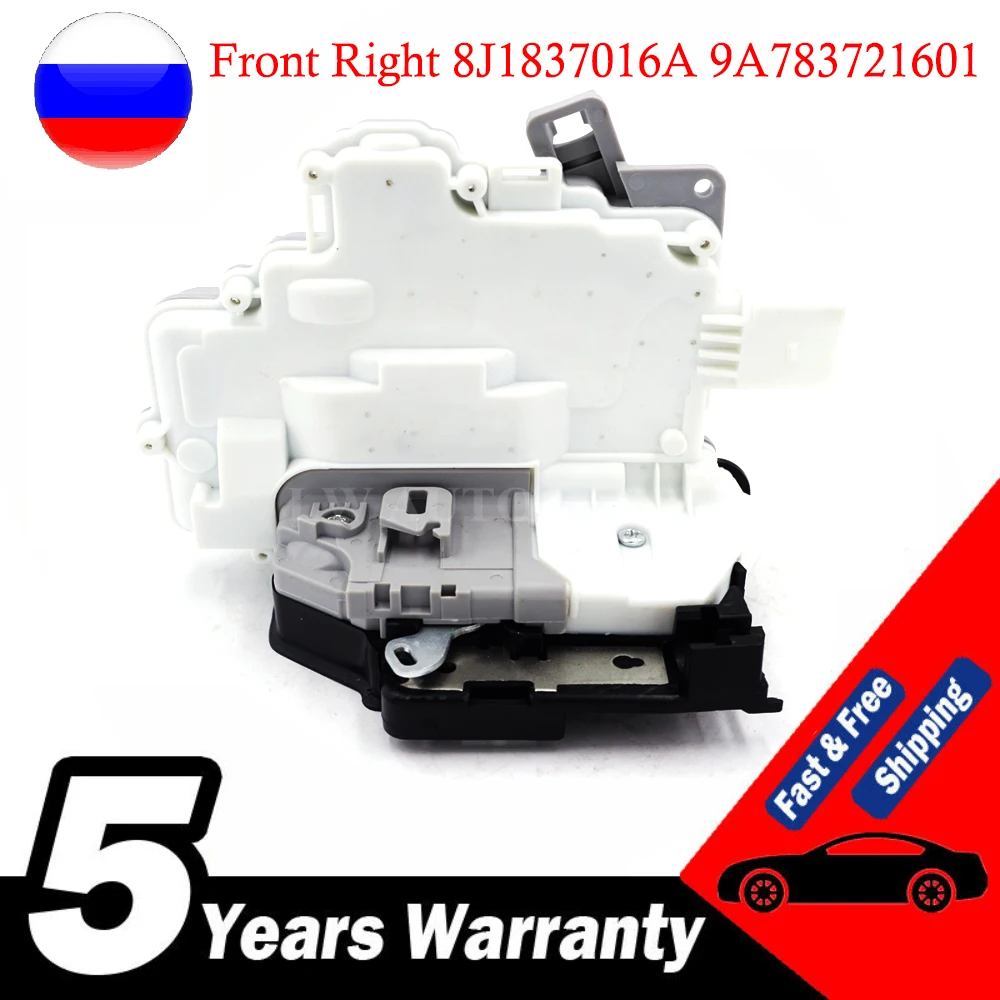 Door Lock Actuator Front Right For Touareg Superb A4 Q3 Q7 TTRS Q5 A5 ...
