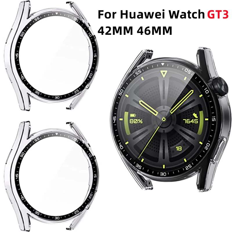 Bumper Protective Case For for Huawei Watch GT3 46mm Band Watch GT3 ...