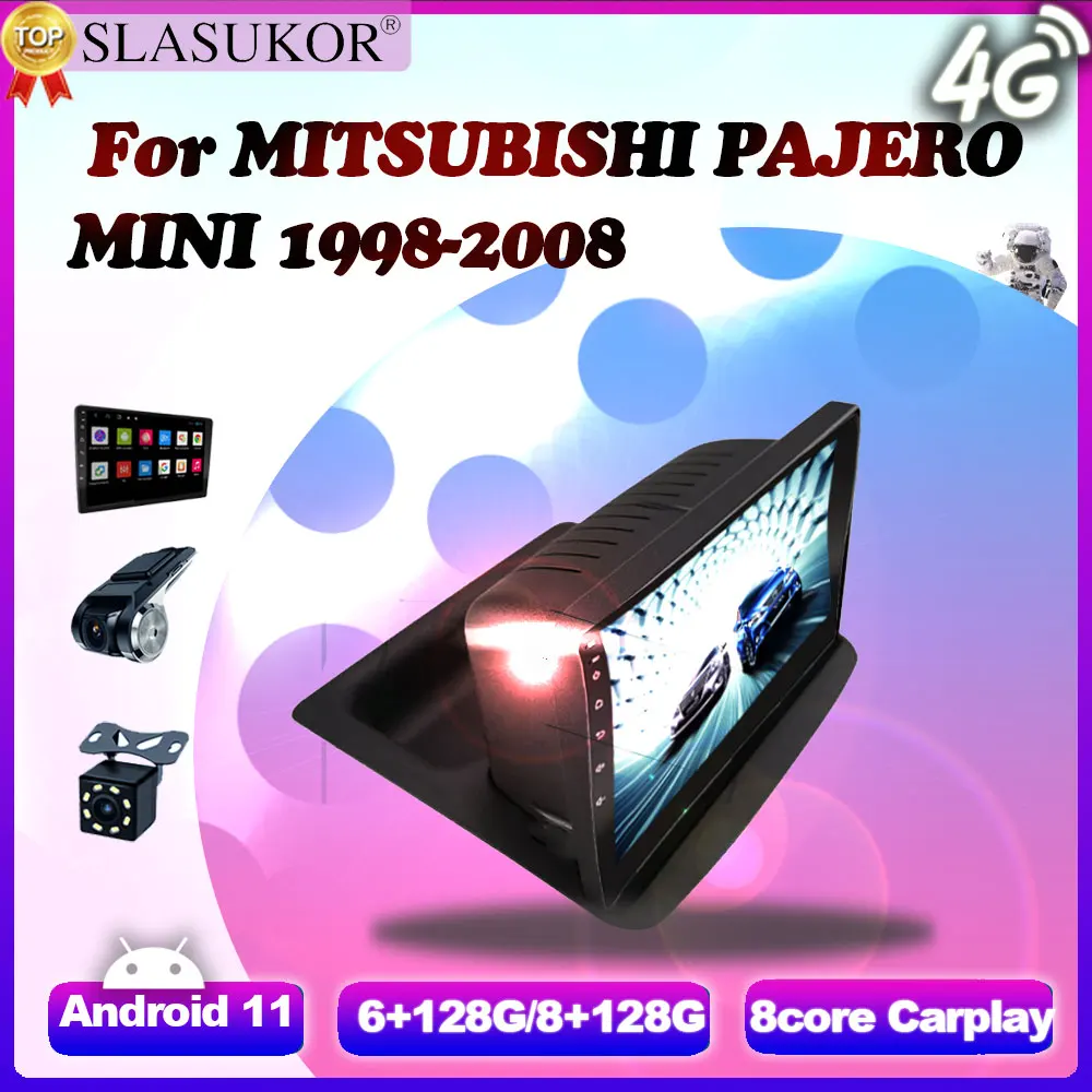 9-Inch-Android-11-For-MITSUBISHI-PAJERO-MINI-1998-1999-2008-Fan-Carplay ...