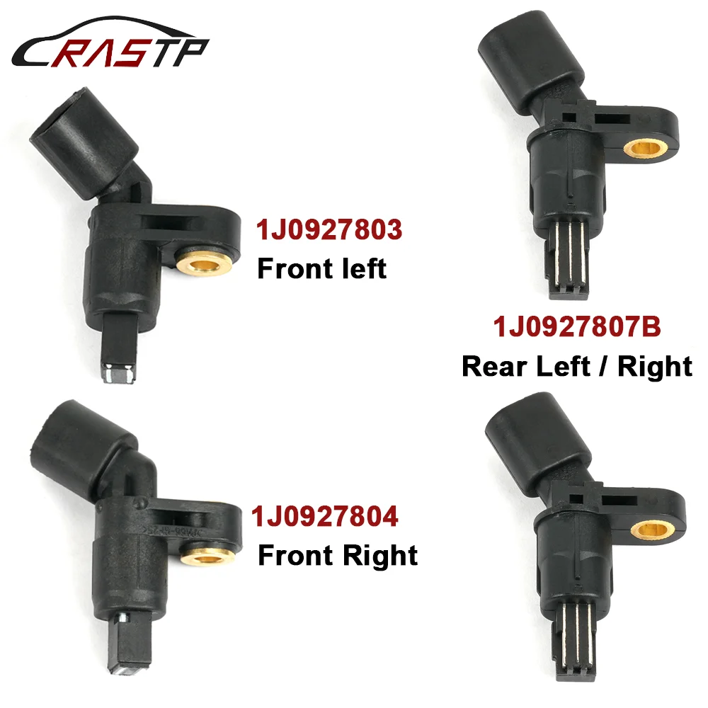 New-Front-Rear-Left-Right-ABS-Wheel-Speed-Sensor-1J0927803-1J0927807B ...