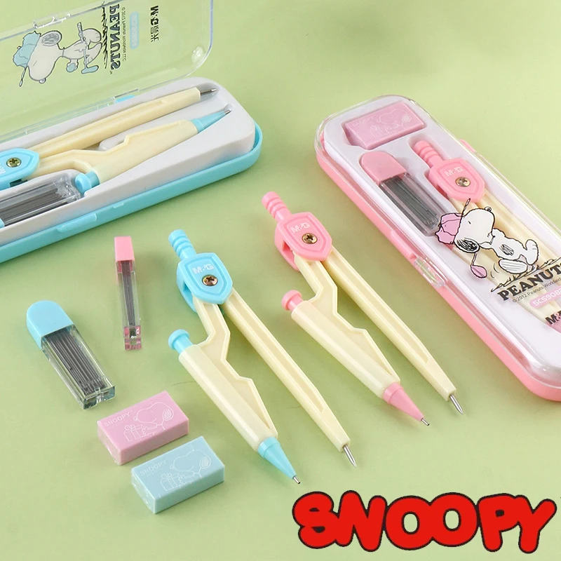 Snoopy-Compass-Set-Anime-Geometry-Maths-Drawing-Compass-Stationery ...