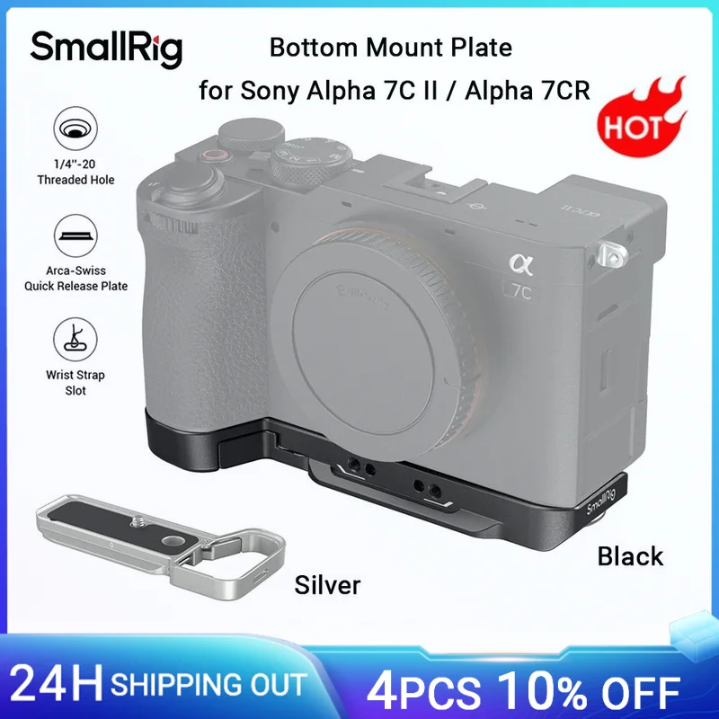 SmallRig-Bottom-Mount-Plate-for-Sony-Alpha-7C-II-Alpha-7CR-Arca-Swiss ...