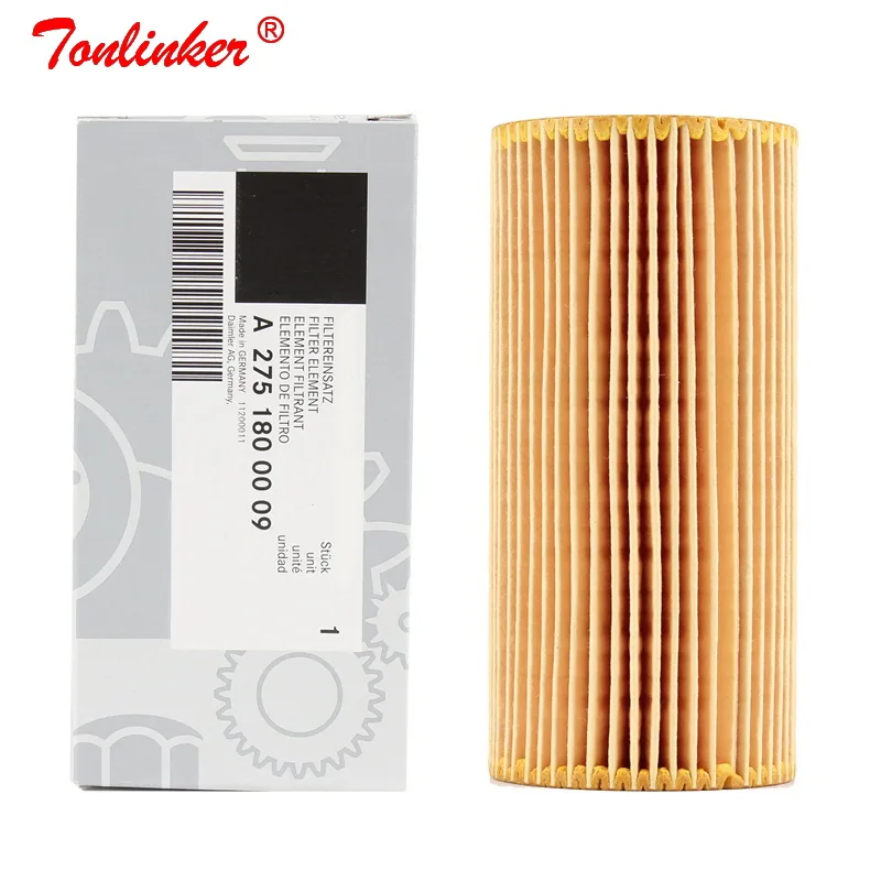 Filtro de aceite A2751800009 1 piezas para Mercedes S CLASS W220 W221 ...